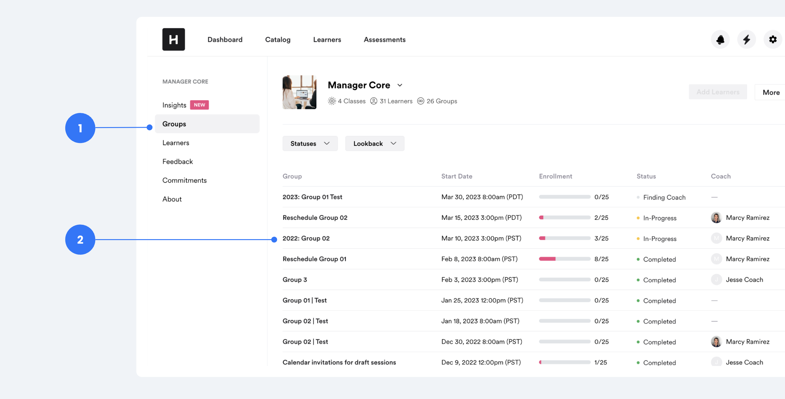 Access Class Content – Hone Admin Support
