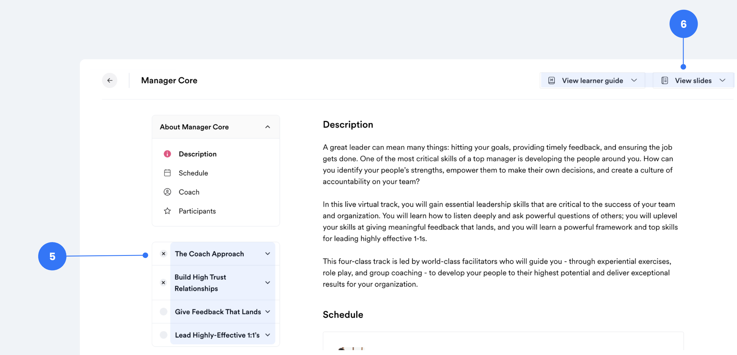 Access Class Content – Hone Admin Support