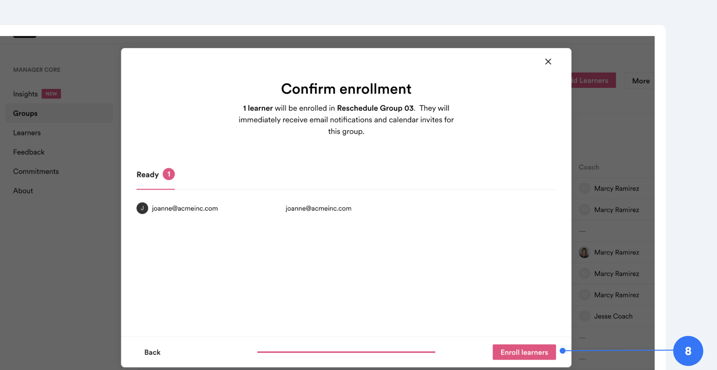 Enroll Learners – Hone Admin Support