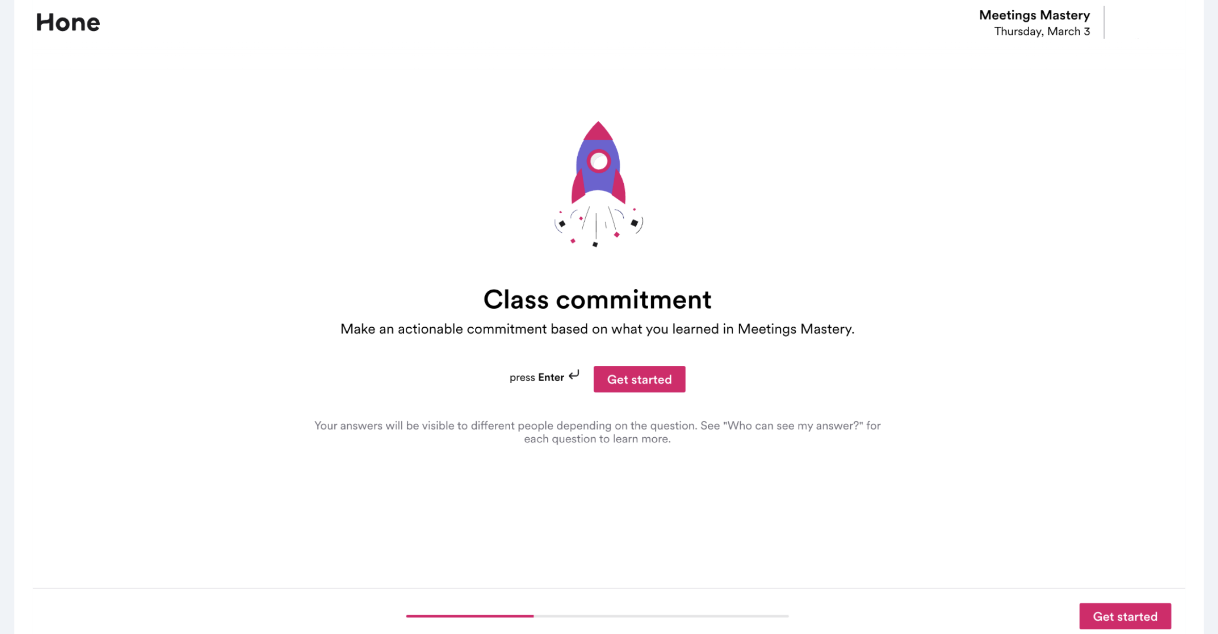 Learner Feedback and Class Commitments – Hone Admin Support