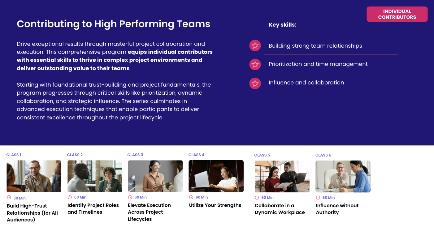 How to Pick Classes for Your Training Program – Hone Admin Support
